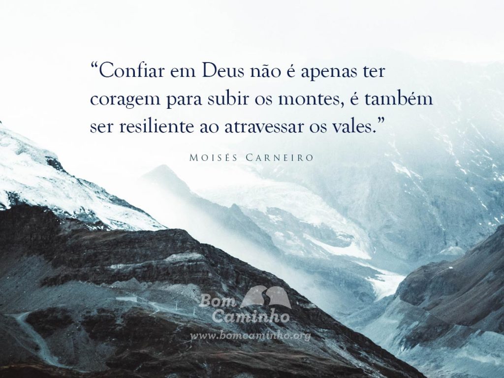 10 frases sobre confiança em Deus com fotos da citação - IBC | Campo ...